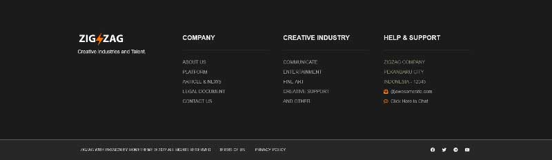 Zigzag - Creative Industries Elementor Template Kit by Rometheme | ThemeForest